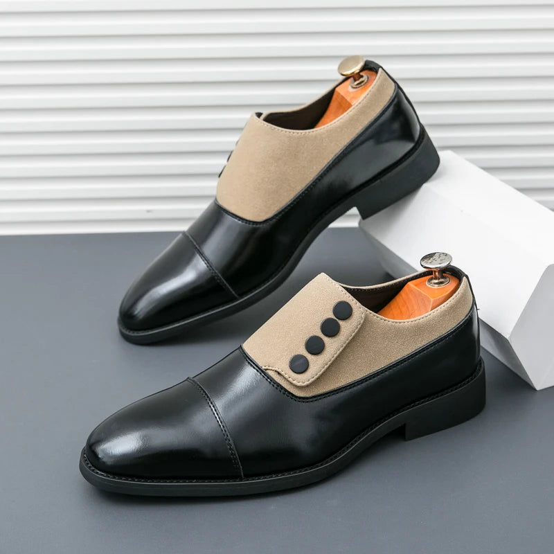 Domenico Rossini Leather Derby Shoes