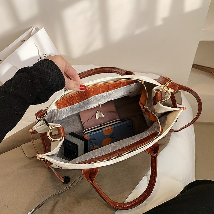Moda Women's Canvas Shoulder Bag