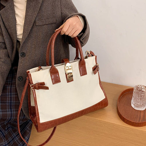 Moda Women's Canvas Shoulder Bag